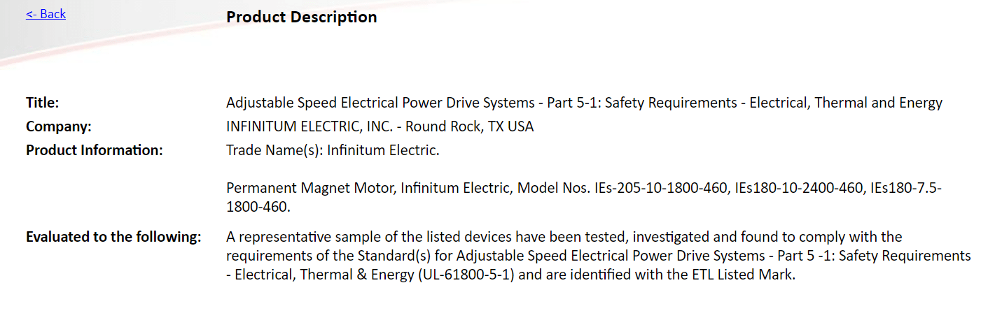 Certifications – Infinitum Support Portal